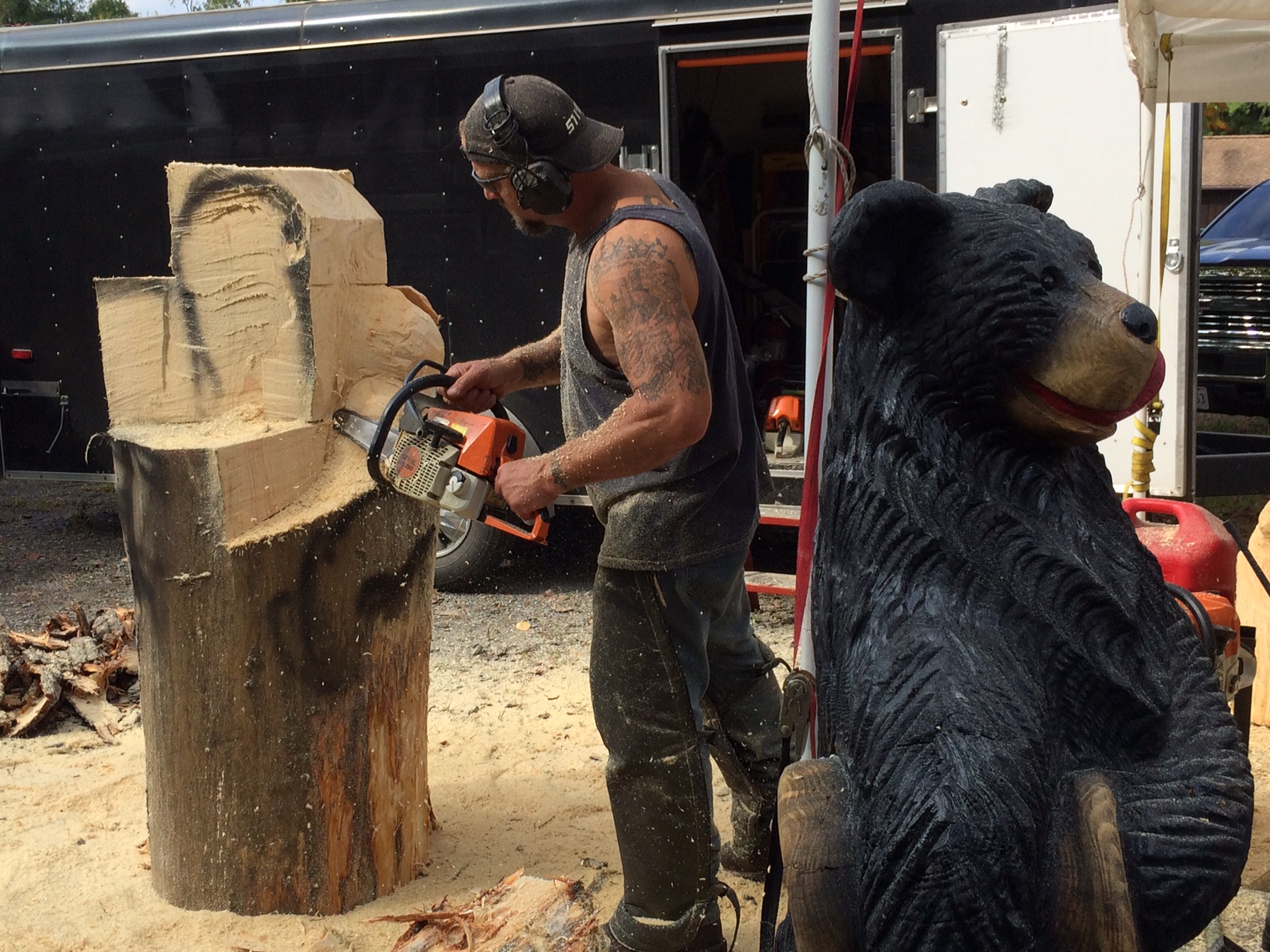 ChainsawMaleCarver2 | Cook Forest Sawmill Center for the Arts